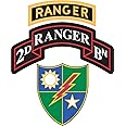Amazon.com: Veteran Pins US Army 2nd Battalion, 75th Ranger Regiment ...