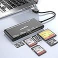 7-in-1 XD Picture Card Reader, Rocketek USB 3.0 Memory Cards Reader for SD/SDXC/SDHC/CF/XD/MS ...