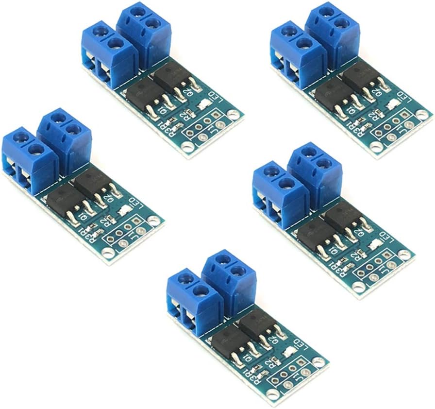 Amazon.com: SongHe 5PCS DC 5V-36V 15A(Max 30A) 400W Dual High-Power ...