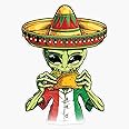 Amazon.com - Alien Eating Taco Cinco De Mayo Men UFO Mexico Flag ...