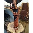 Amazon.com : Mare’s Leg Leather Scabbard Holster – 18" Handcrafted Top ...