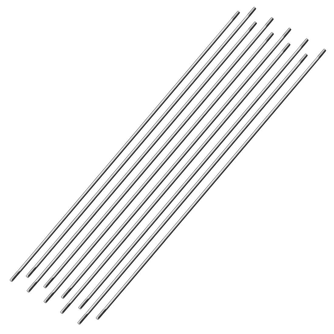 uxcell M3x300mm Pushrod Connector Stainless Steel Rod Linkage,for RC ...