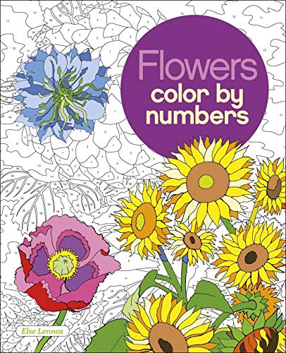 Amazon.com: Flowers Color by Numbers (Sirius Color by Numbers ...