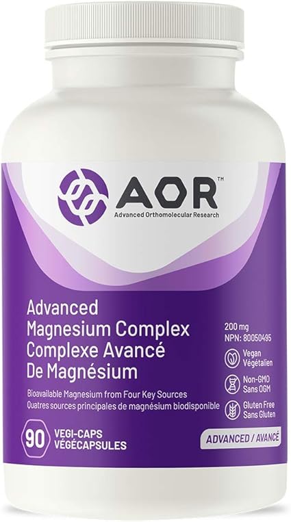 AOR - Advanced Magnesium Complex 90 Capsules - Maximum Magnesium ...
