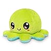 TeeTurtle - The Original Reversible Octopus Plushie - Green Happy ...