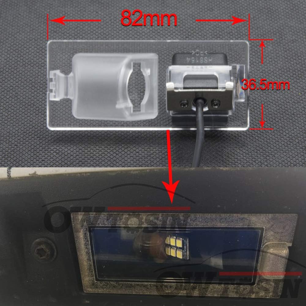 HD Upgraded Reversing Camera 1280x720p Camera Rear View Backup camera ...