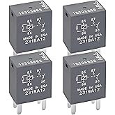 Amazon.com: (Pack of 2) Omron GM 4-Pin Relay 15328866 High Power 4 ...