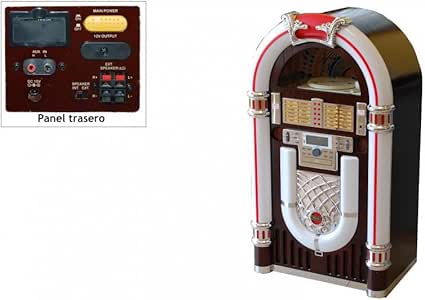 'Jukebox, sinfonola o rockola con plato para vinilo, radio, CD, MP3 ...