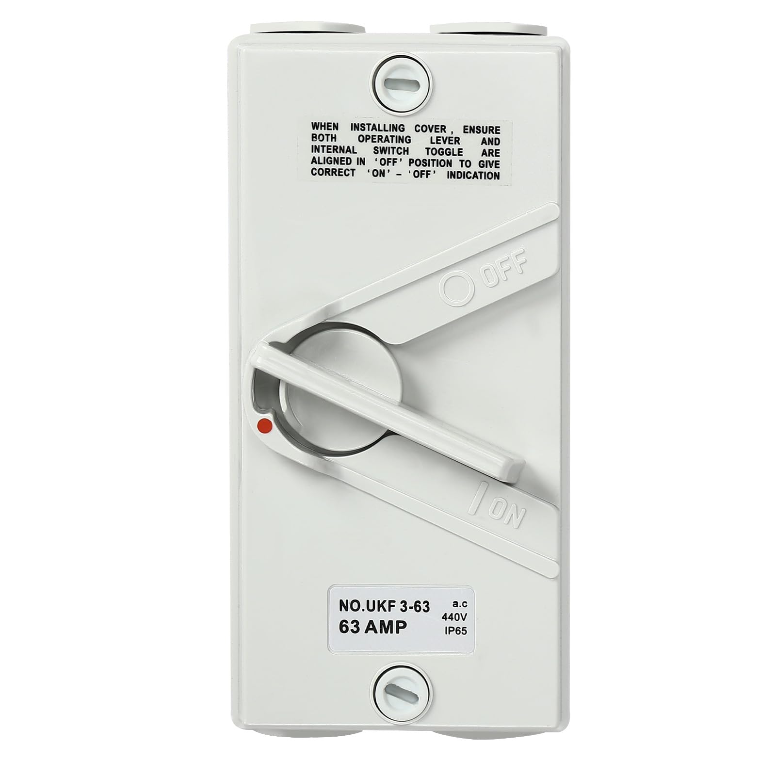 Isolation Switch, 3 Pole 440V General Heavy Duty Safety Wall Mounted Switches For Generator Boat ...