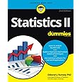 Amazon.com: Statistics II For Dummies: 9781119827399: Rumsey, Deborah J ...