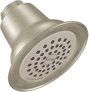 Moen 6313BN One Function Eco Performance Showerhead, Brushed Nickel ...
