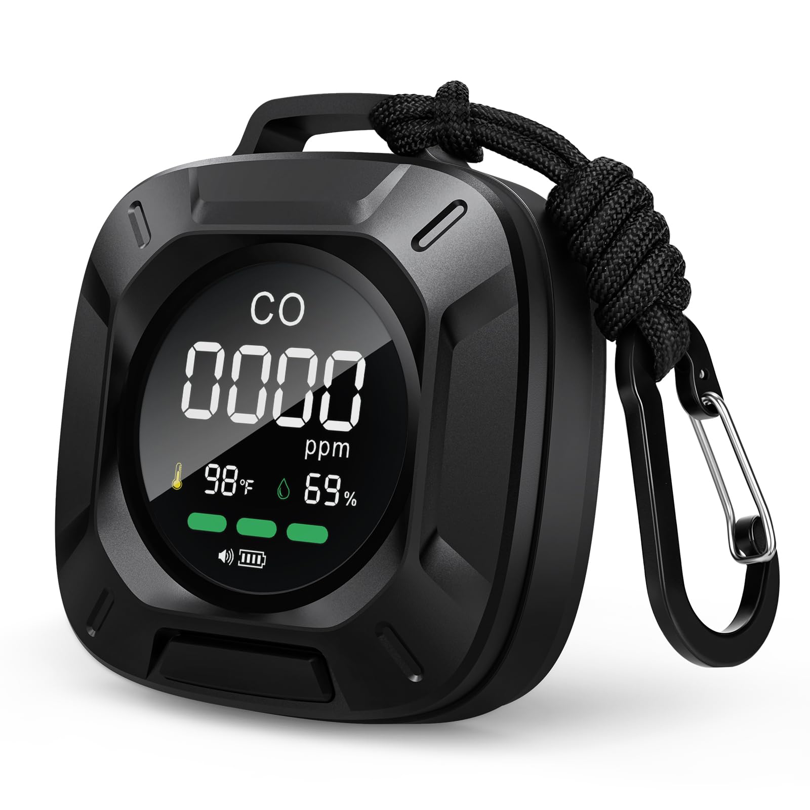 ALIESTFDNO Carbon Monoxide Detectors, 3-in-1 Portable Carbon Monoxide ...