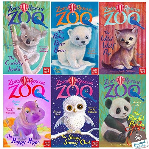 Zoes Rescue Zoo Amelia Cobb Collection 6 Books Bundle Gift | Desertcart ...