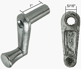 CRL Die Cast RV Window Crank Handle; 1" Stem Length - Package - Screen ...