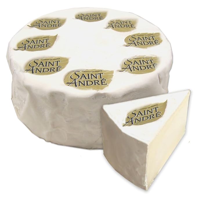 Saint Andre - Triple Cream Soft-Ripened Cheese - Approx. 4Lb-Wheel ...