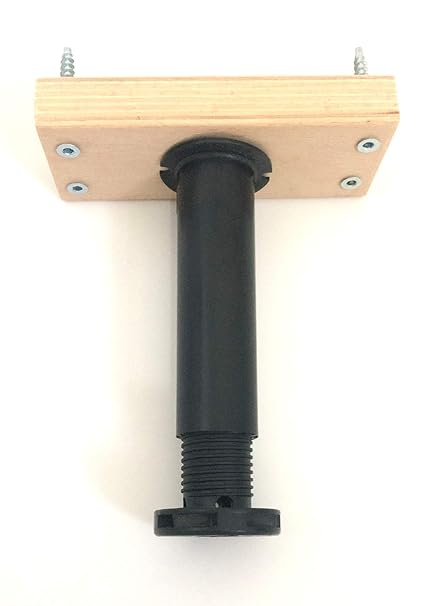 TM Adjustable Bed Centre Rail Support Foot Leg for Wooden Bed Double ...