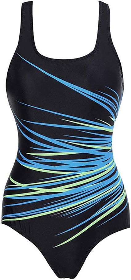 Riou Badeanzug Damen Bauchweg Große Größen Sport Sexy Monokini Sommer ...