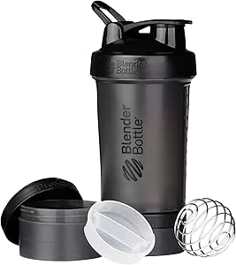 Amazon.com: BlenderBottle Shaker Bottle with Pill Organizer and Storage ...