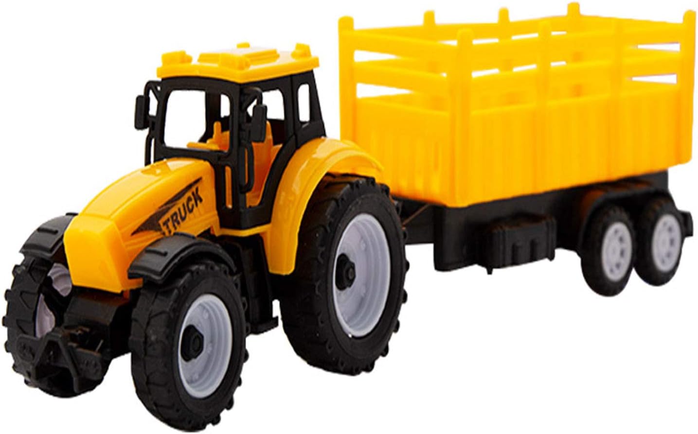 Kandytoys 3 Piece Tractor and Trailor Set – BigaMart