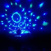 Sound Activated Disco Ball LED Strobe Light , RBG Disco lights, party ...