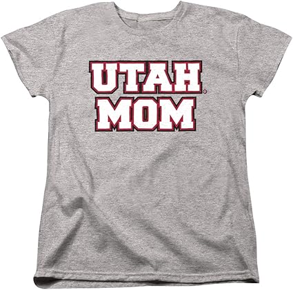Amazon.com: University of Utah Official Mom Women's T Shirt: Clothing