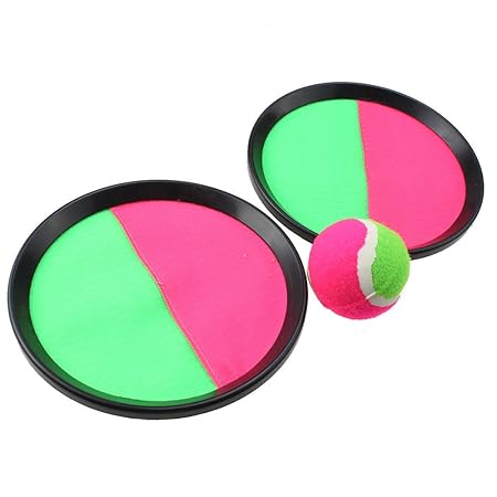 Amazon.com : NEW Outdoors Play Velcro Toss & Catch Sports Game Set Kids ...