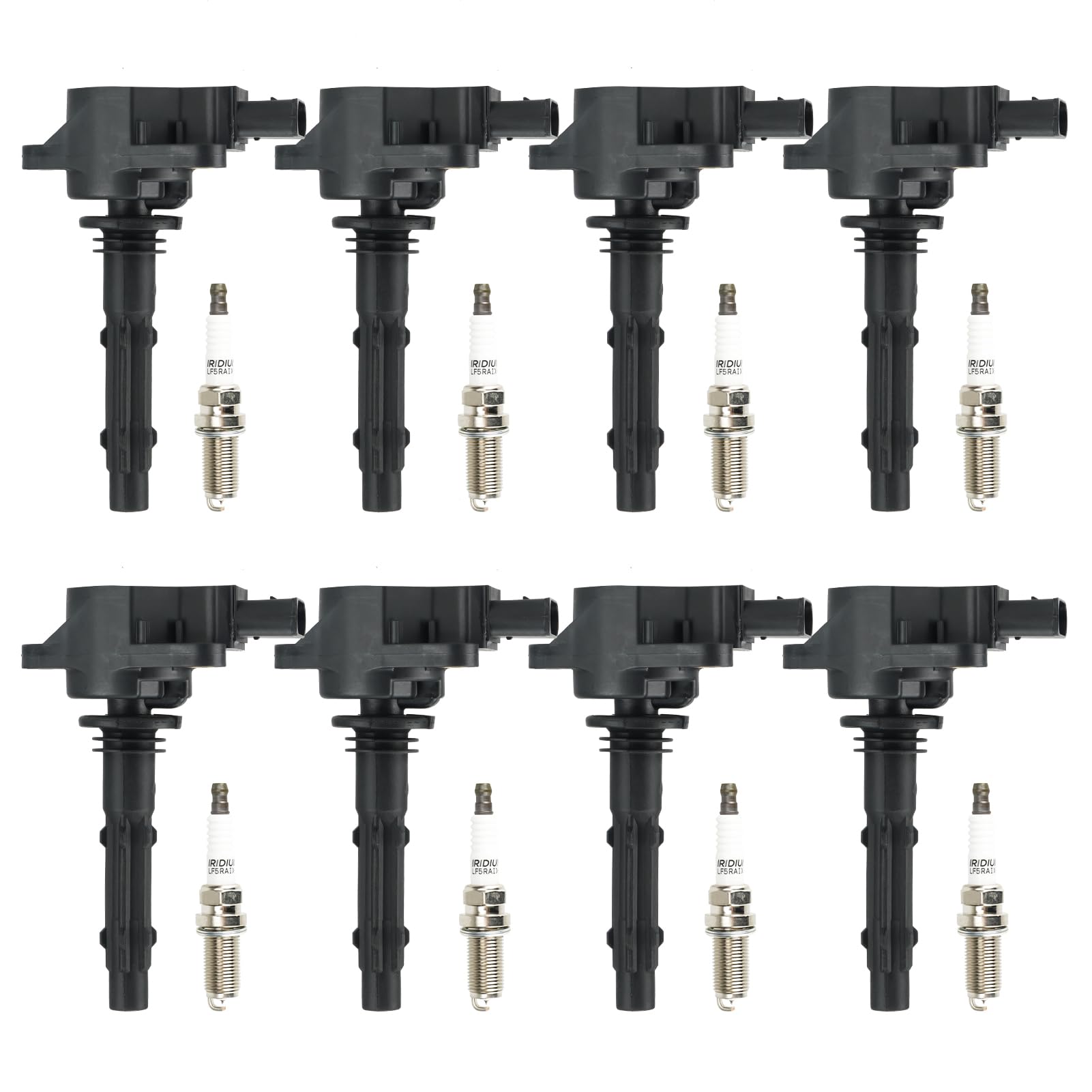 Ignition Coil Pack + Iridium Spark Plugs for Dodge Sprinter 2500 3500 ...