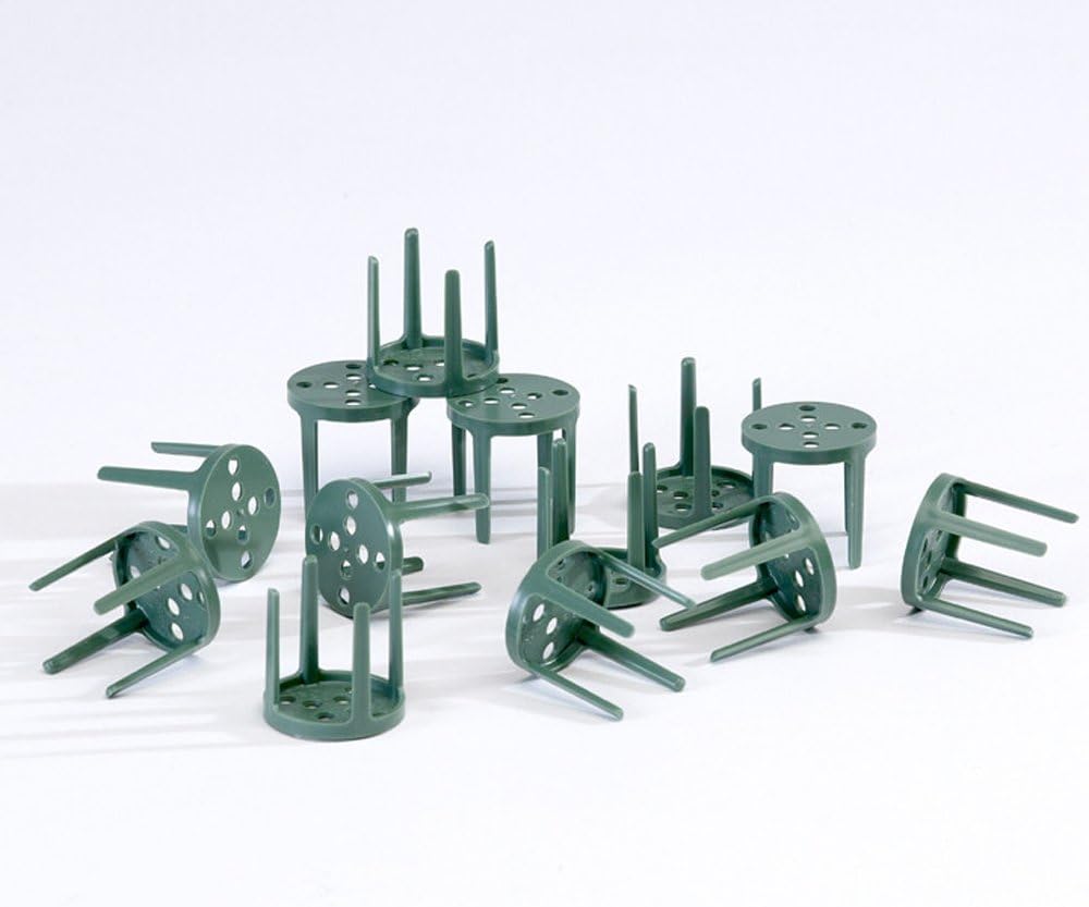 Pack of 100 OASIS® Green Plastic Pin Holders – BigaMart