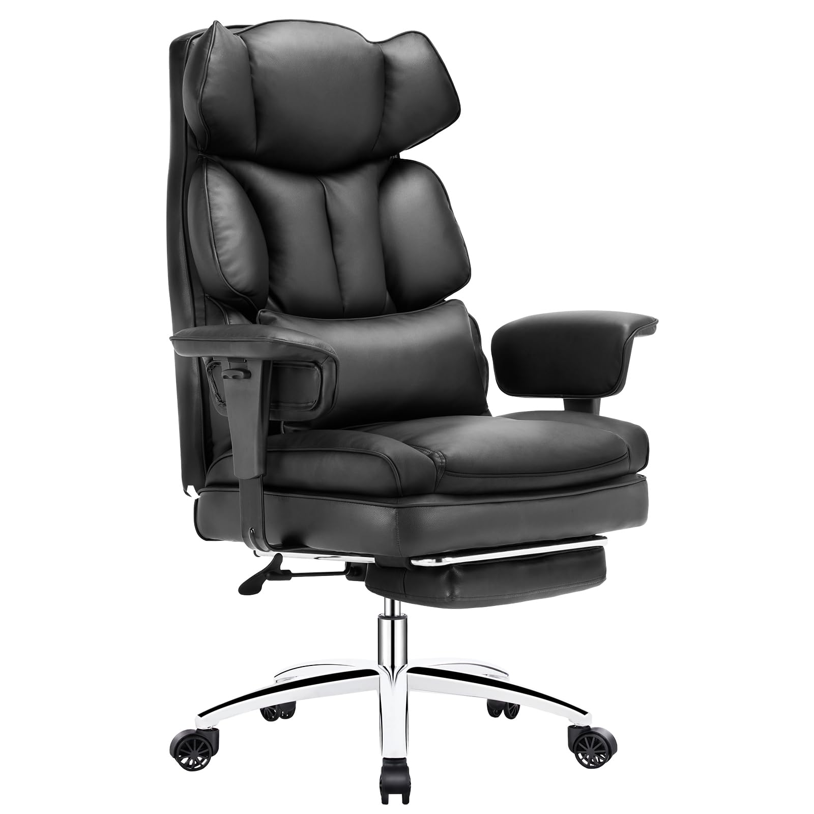 Sweetcrispy Executive Home Office Desk Chair Ergonomic Big Tall High ...