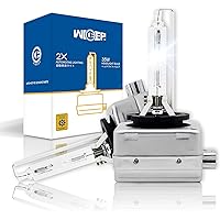 Amazon.com: wideep D1S Xenon HID Headlight Bulbs, 6000K 35W, 66144 66140 85140 85415 Replacement ...