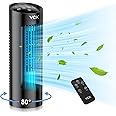 Amazon.com: VCK 13'' Oscillation Table Fan, 70° Tower Fan with Remote ...