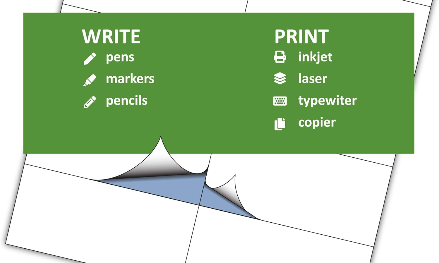 Rillprint Self Adhesive Labels Stickers | 800 Labels | 105 x 74 mm | 8 ...