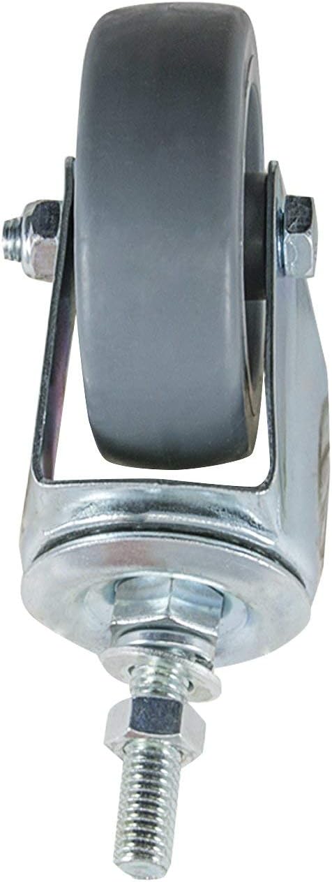 Stem Casters Locking Metal Swivel Wheel Workbench Dolly Heavy Duty ...