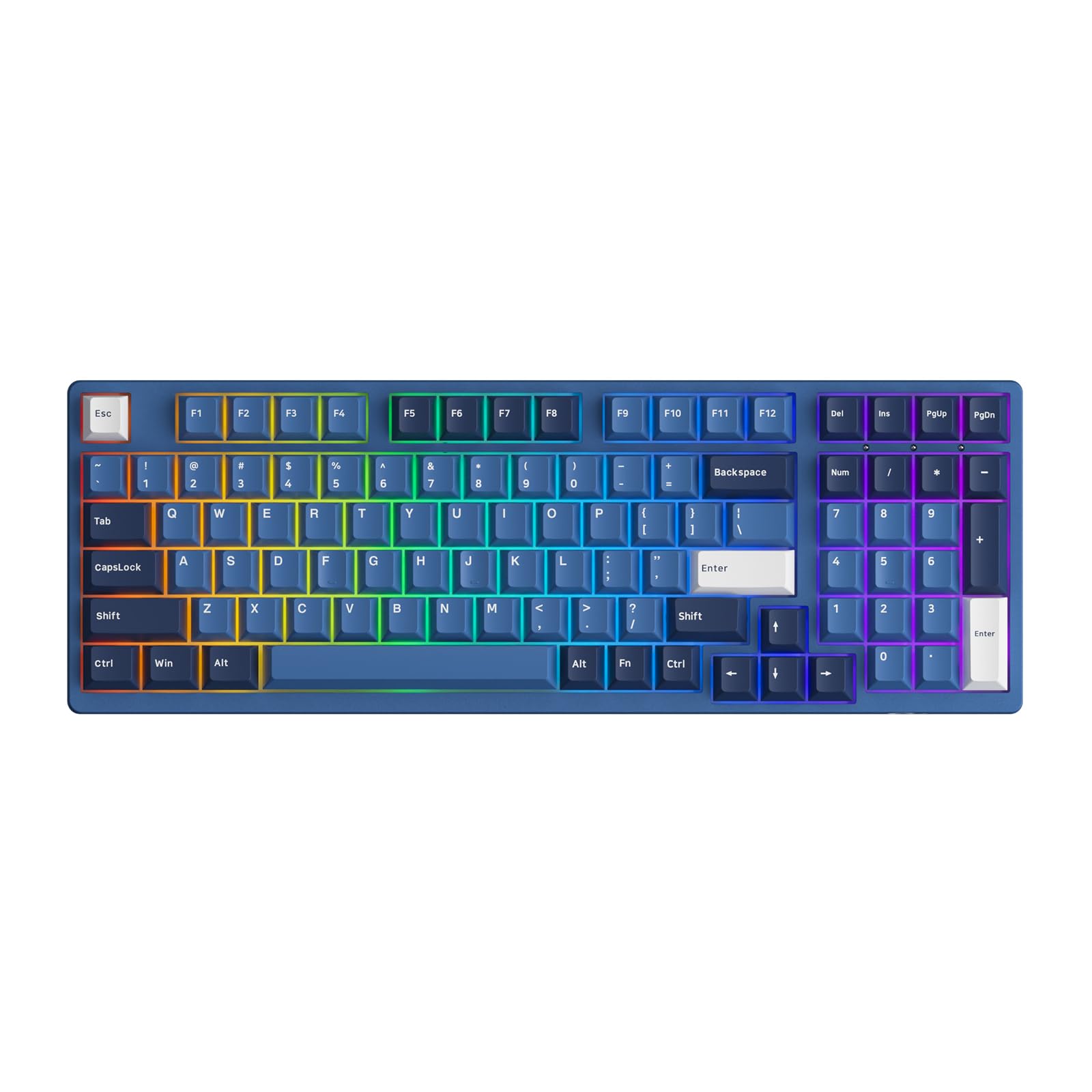 Mua Mechanical Gaming Keyboard, 3098B Plus Hot-swappable RGB Backlight ...