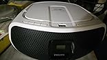 Philips AZ390W Sound Machine Boombox (Black and White) : Amazon.in ...