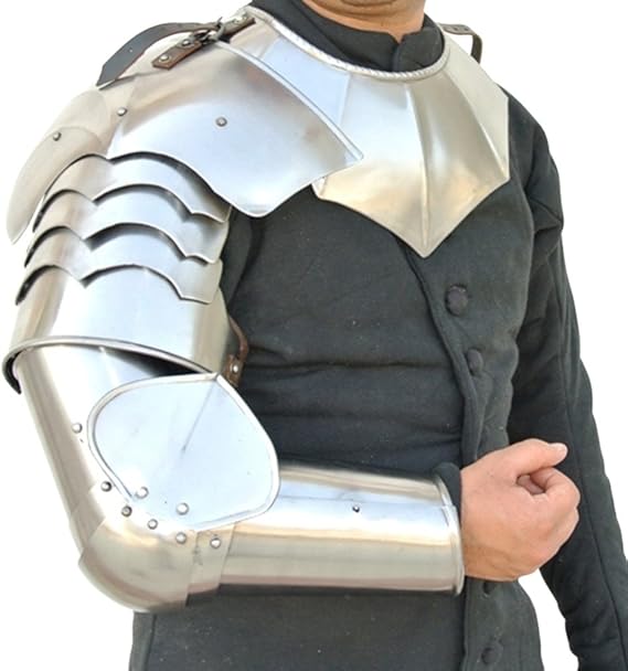 Amazon.com: Armor Venue: Arms Armor with Asymmetrical Pauldrons ...
