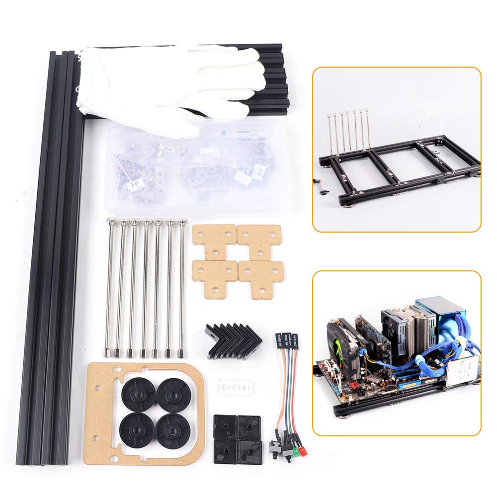 Mua ATX Motherboard Test Bench,ATX Computer Open Air Frame,DIY Aluminum ...