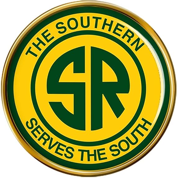 Southern Railway US Pin Badge: Amazon.co.uk: Clothing