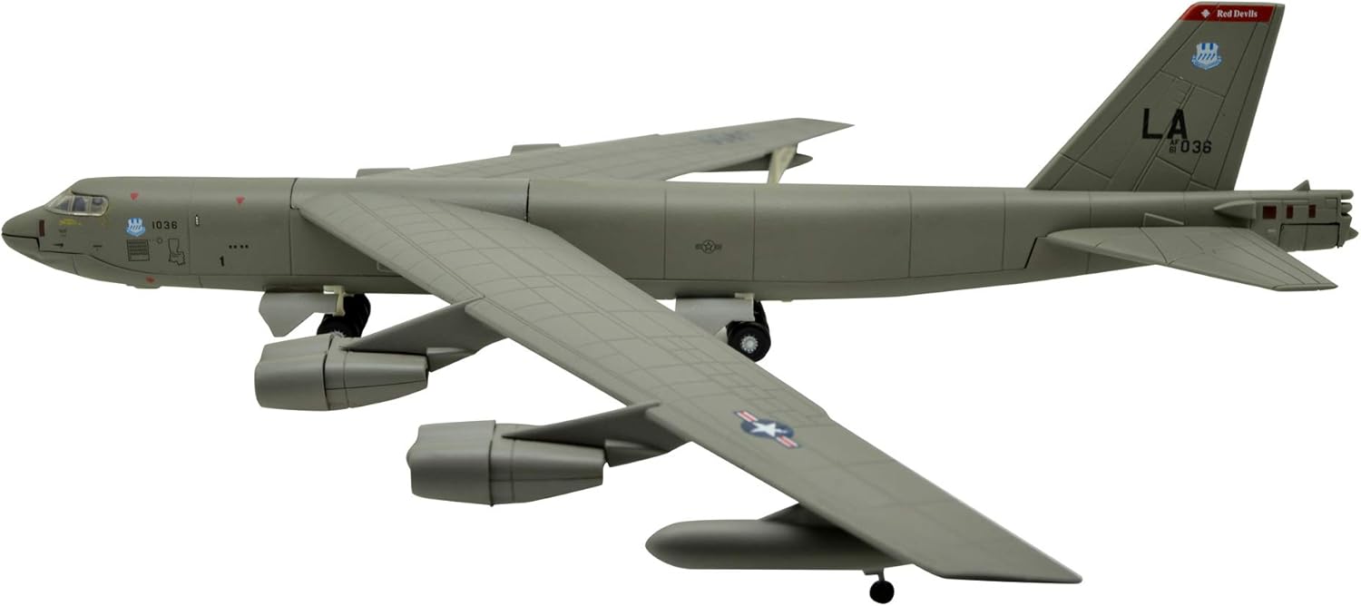 1:200 Boeing B-52 Stratofortress Strategic Bomber Metal Airplane Model ...
