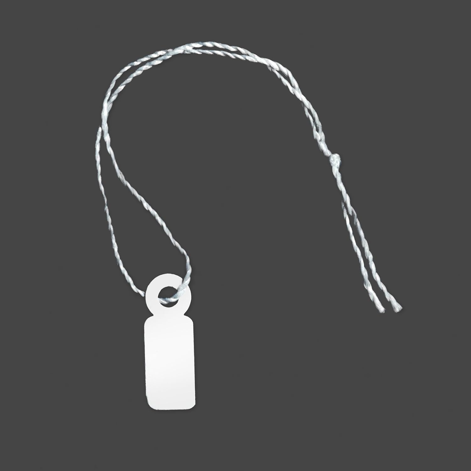 100 labels with thread 7 x 19 mm Price labels Price tags thread labels ...