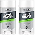 Amazon.com : SweatBlock [AM] Deodorant Antiperspirant Solid for Men ...