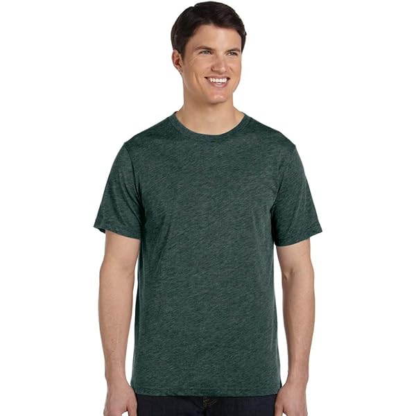 Basic Crew Neck Next Level T-Shirt 2-Pack - Midnight + Military Green ...