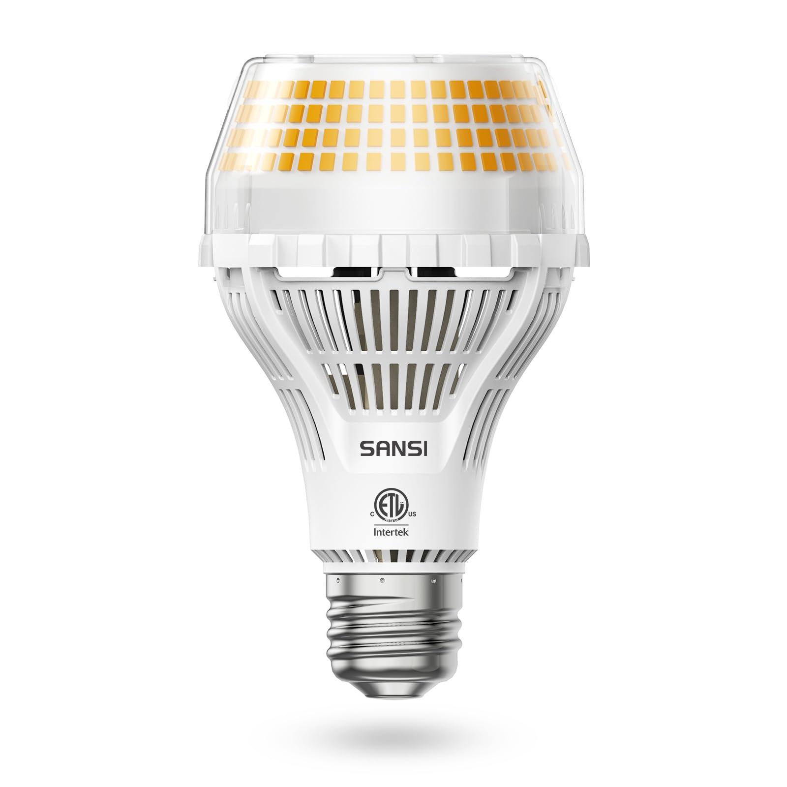 SANSI Upgraded 300W Equivalent LED Light Bulb, 5000 Lumens A21 Non ...