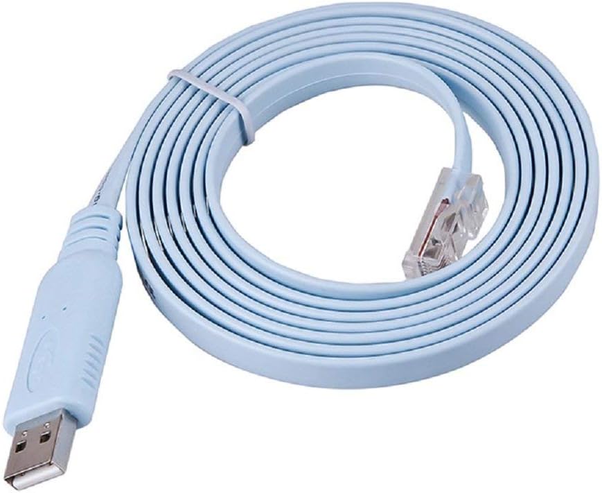 USB Console Cable with FTDI Chip, USB to RJ45 Console, 1.8 m / 6 ft ...