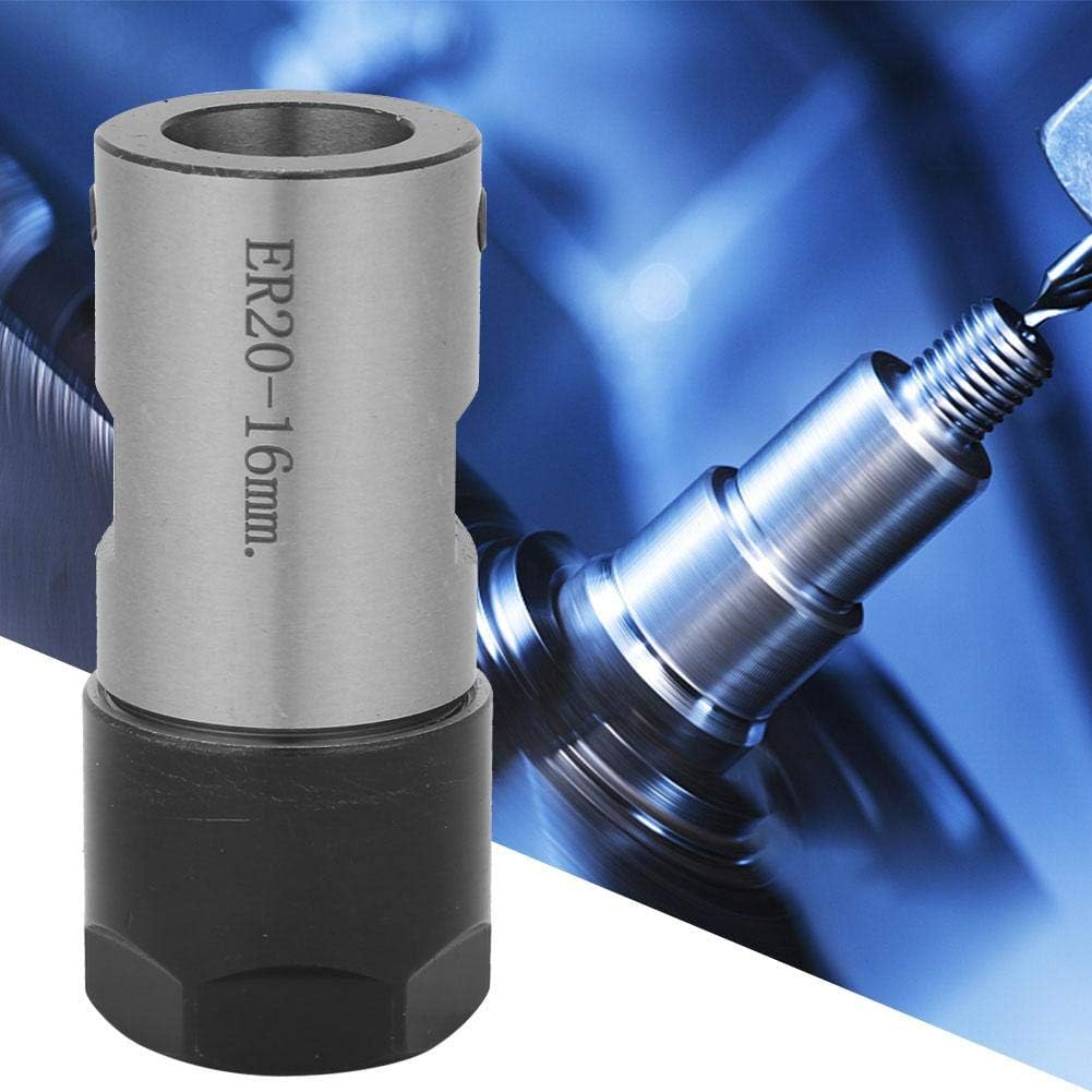 C25-ER20-45L Collet Holder Spindle Cutter Bar Motor Shaft Clamping Tool ...