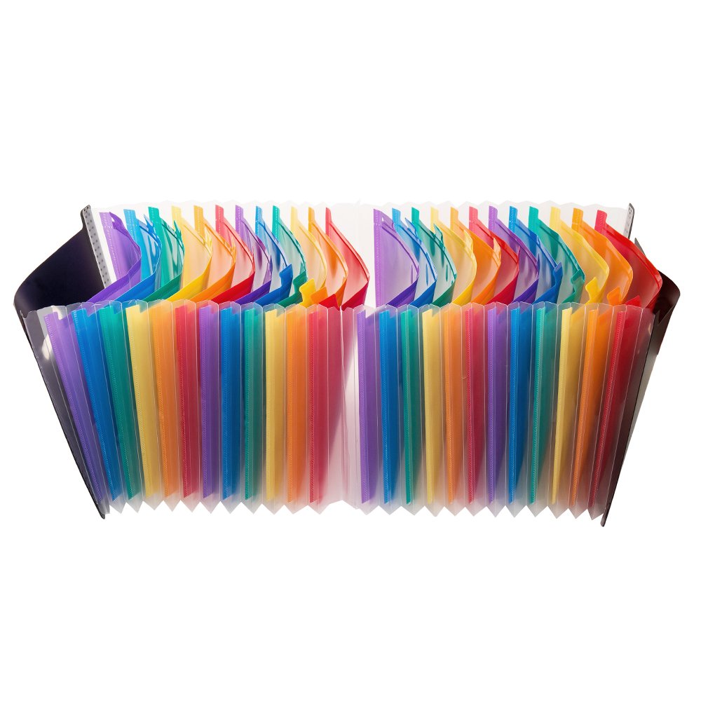 Expanding File Organiser Folder A4 Size 24 Part Desk Paper Document ...