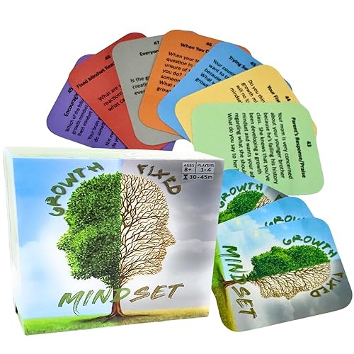 Thought-Spot Growth/Fixed Mindset Card Game: Cultivates Coping & Social ...