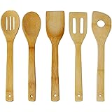 Amazon.com: Core Bamboo 6-Piece Utensil Set, Natural: Kitchen Tool Sets ...
