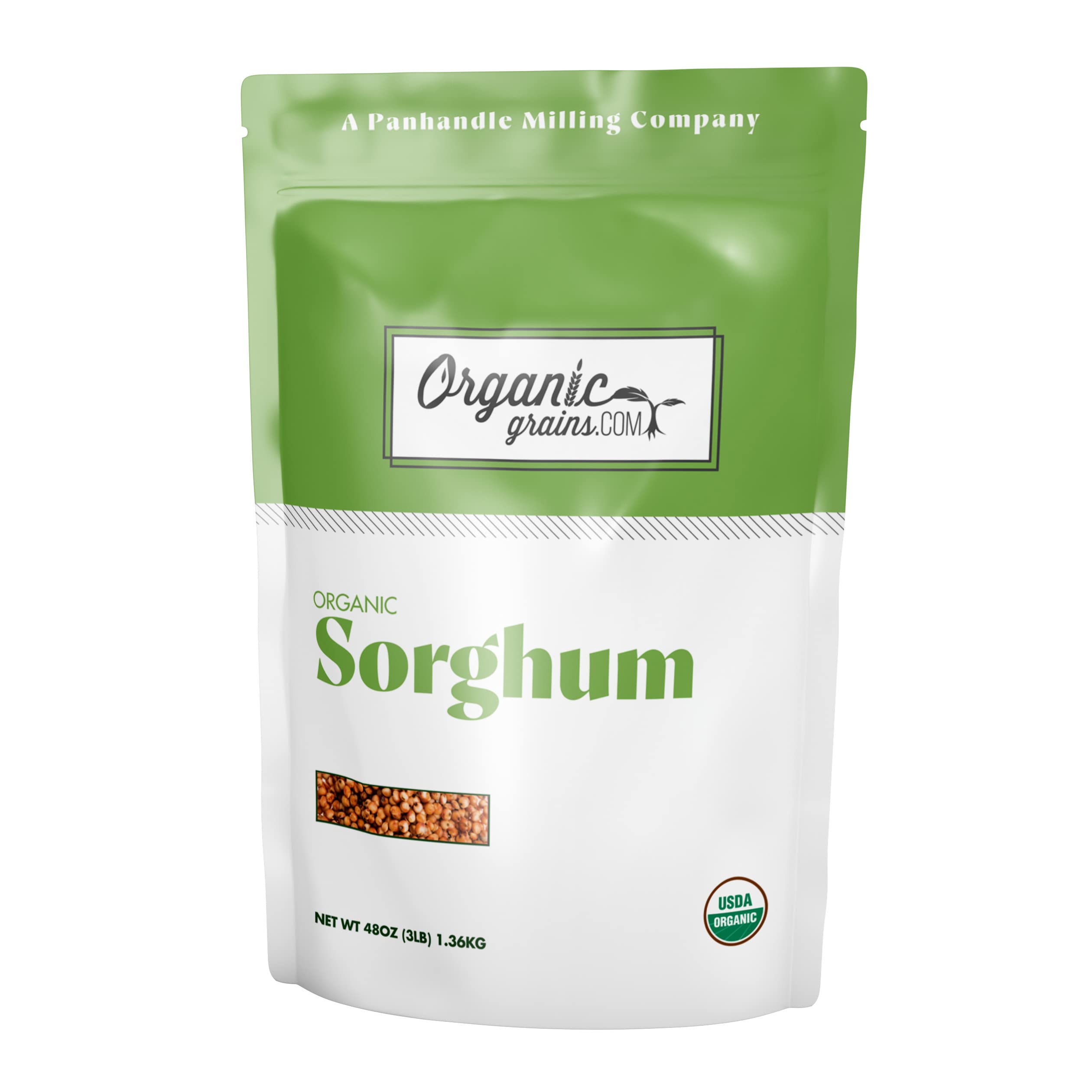 Mua Organic Grains Organic Sorghum Grain - 3 Lbs. (48 Oz.) - Resealable ...