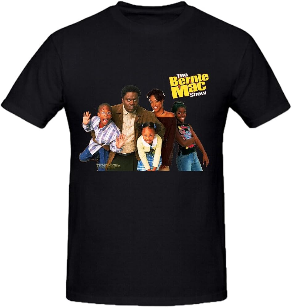 Amazon.com: NIWAHO Design The Bernie Mac Show T Shirt Cotton O neck Men ...